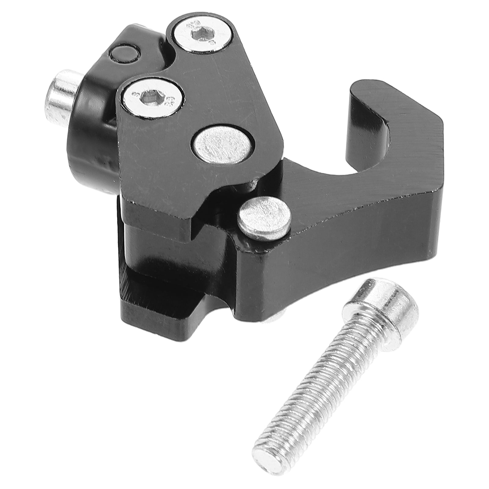 Motorcycle Helmet Hook Accessories Fasteners Adjustable Bracket Black ...