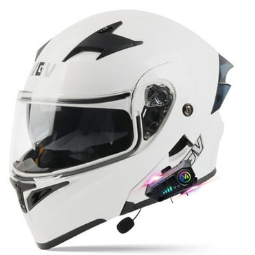 Martian Motorcycle Modular Full Face Helmet Flip up Dual Visor Sun ...