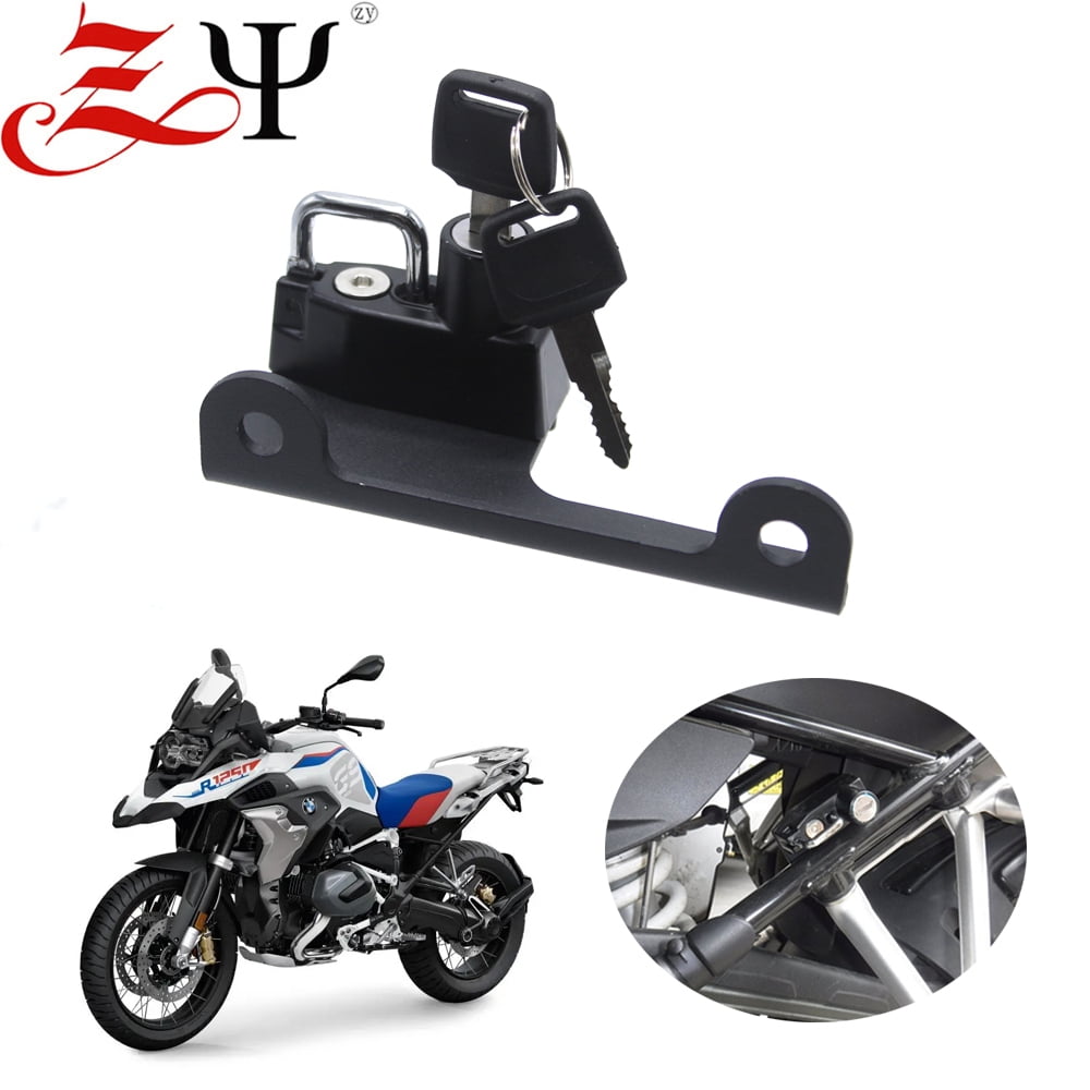 BMW R1250GS R1200GS Motorcycle Helmet Lock Mount Hook with 2 Keys ...