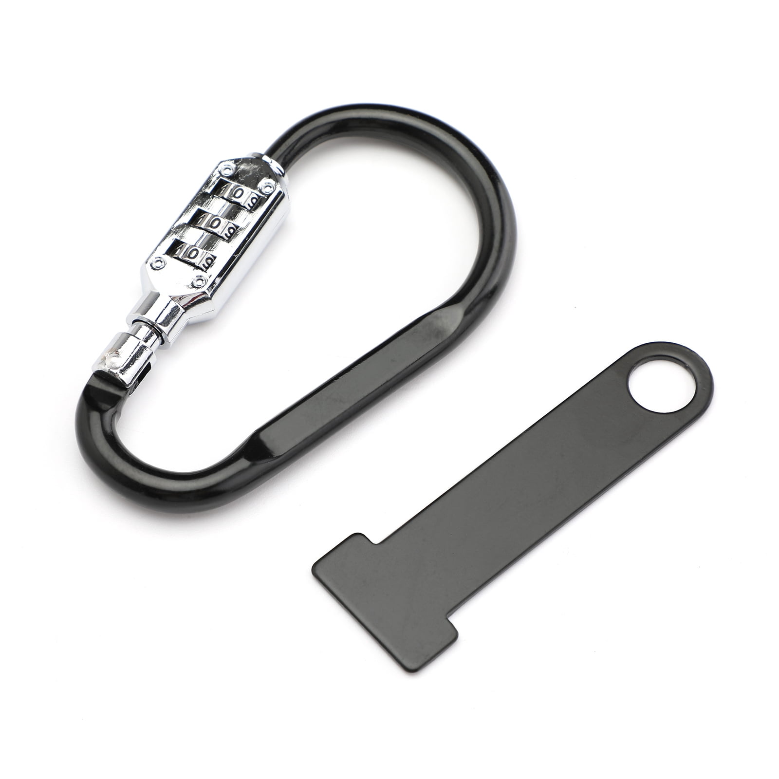 Motorcycle Helmet Lock + T Bar Around Up To 1 1/2" Handle Bars ...