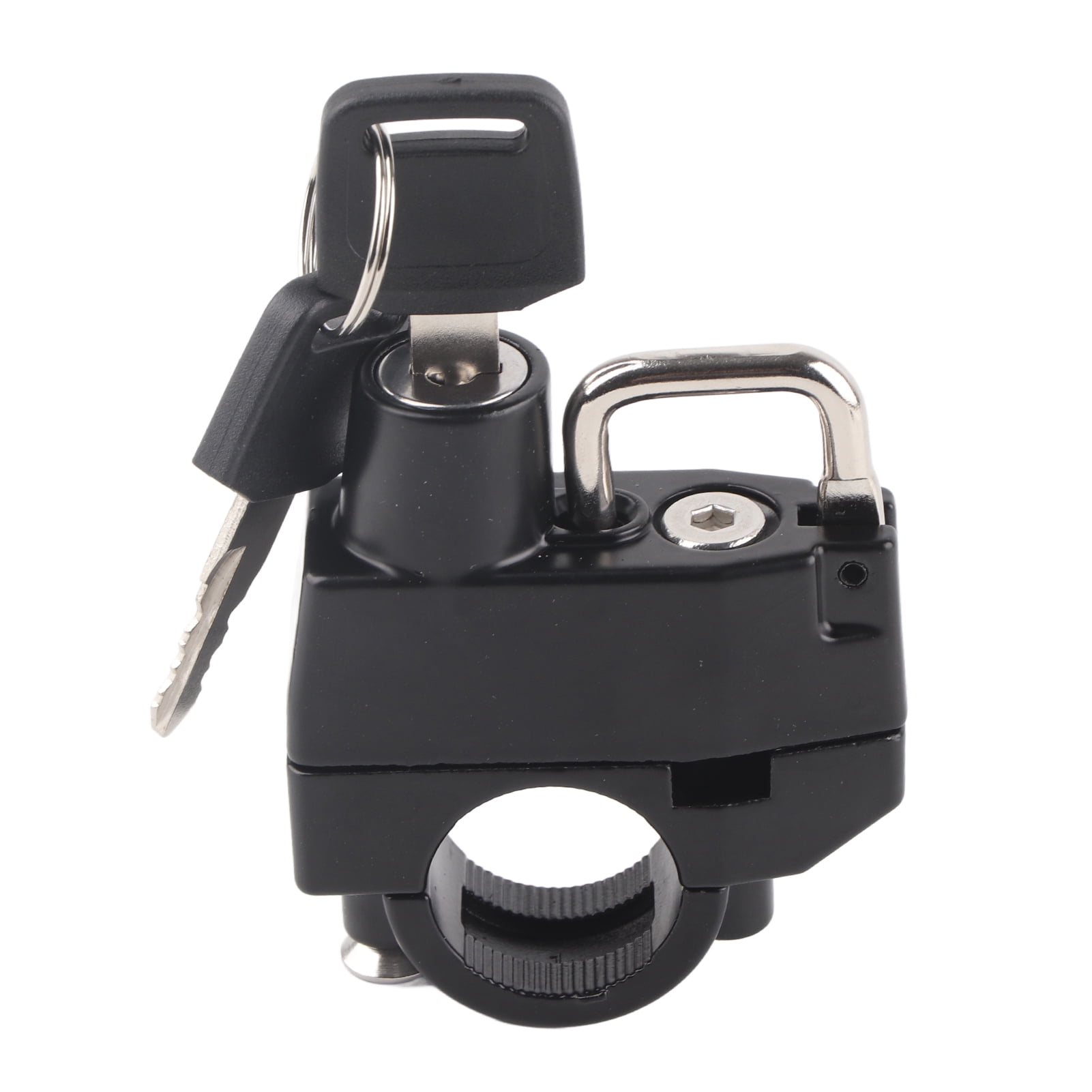 Motorcycle Helmet Lock with 2‑Key Metal Small Portable Universal for ...