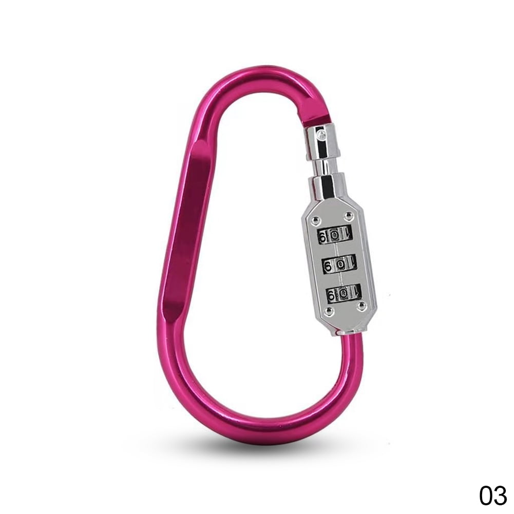Motorcycle Helmet Luggage Padlock Keychain Zinc Security 3 Digit Firm ...