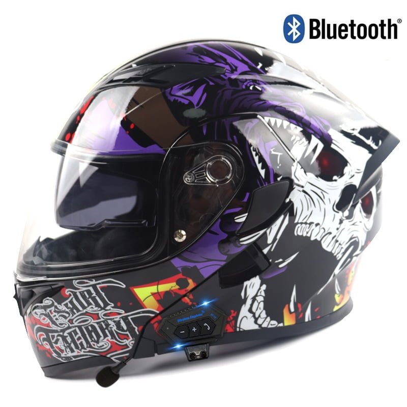 Motorcycle Helmet Men and Women Four Seasons plus Size Full Covered ...