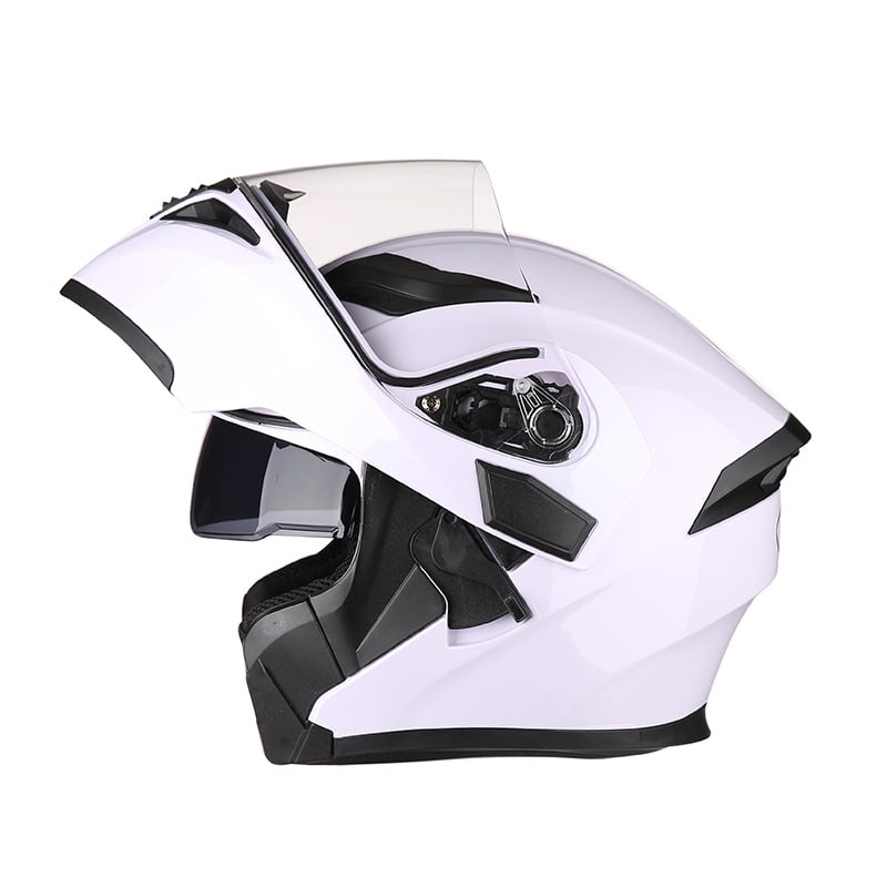 Motorcycle Helmet Men's and Women's Motorcycle Full Face Helmet Covered ...