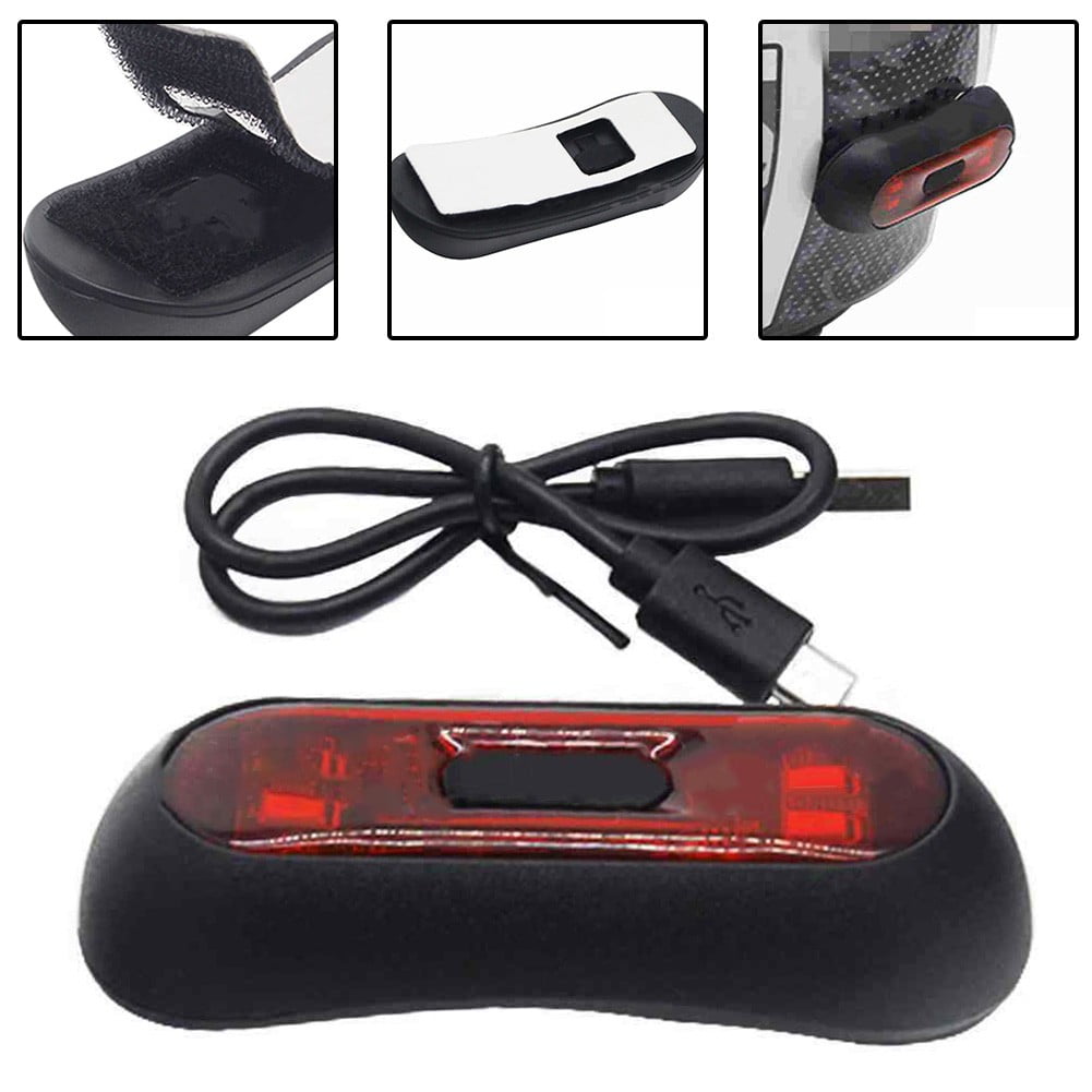 Motorcycle Helmet Night Light USB Charge LED Strip Driving Signal Lamp ...