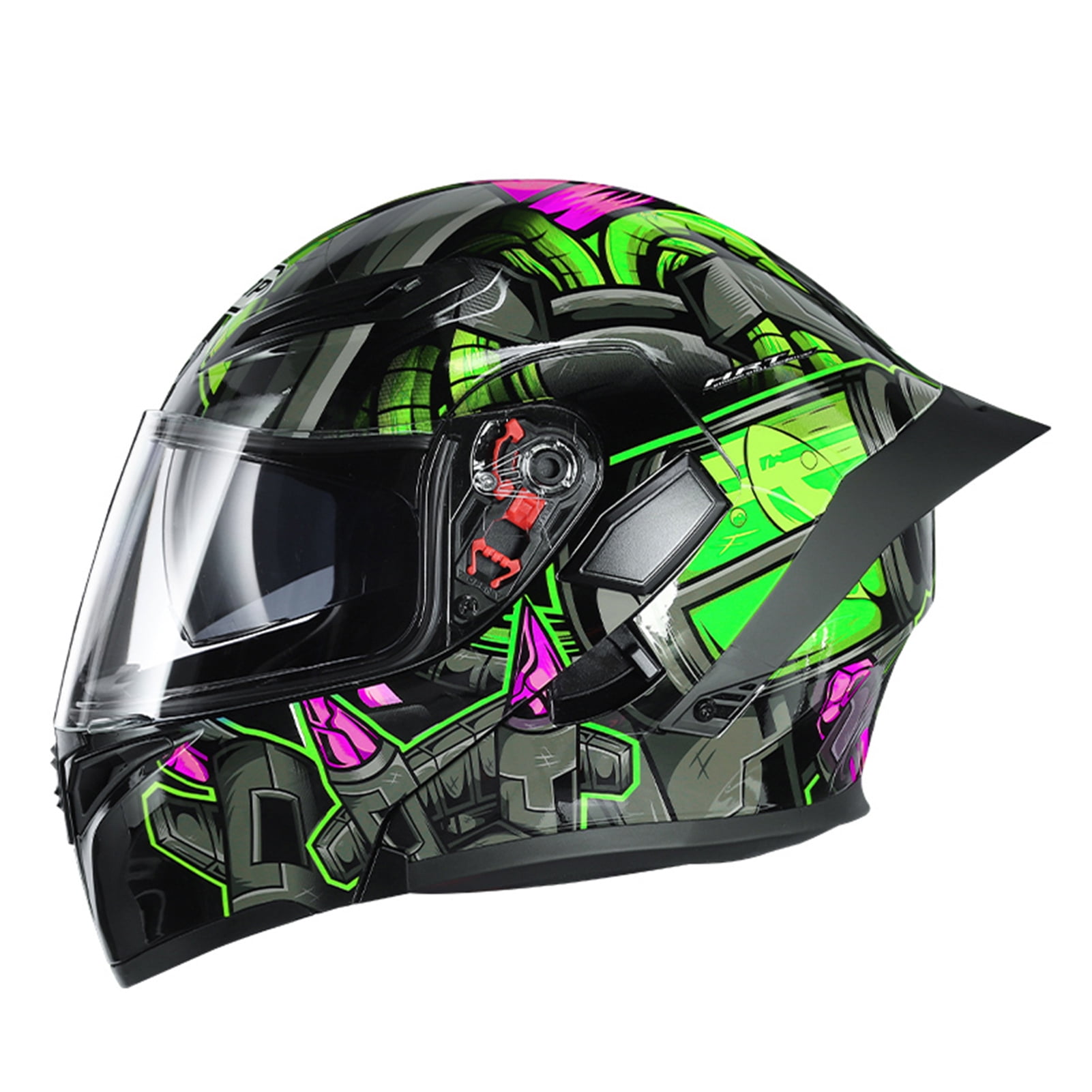Motorcycle Helmet Rapid Street Helmet Unisex Adult Cool Rider Equipment ...