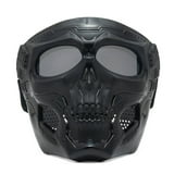 Motorcycle Helmet Riding Goggles Glasses Removable Face Eye Protect ...