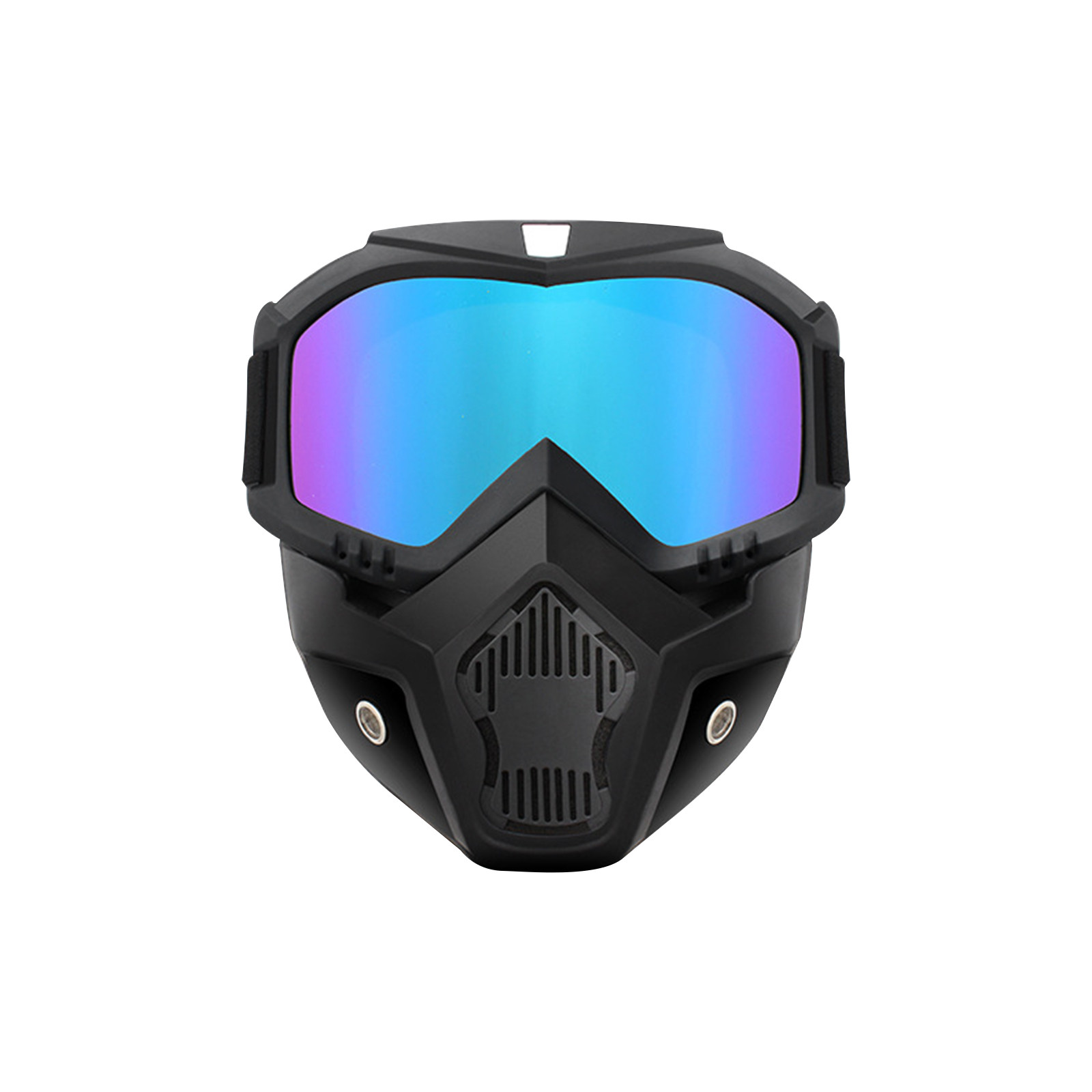 Motorcycle Helmet Riding Goggles & Wide Field Of View Anti-Flash ...