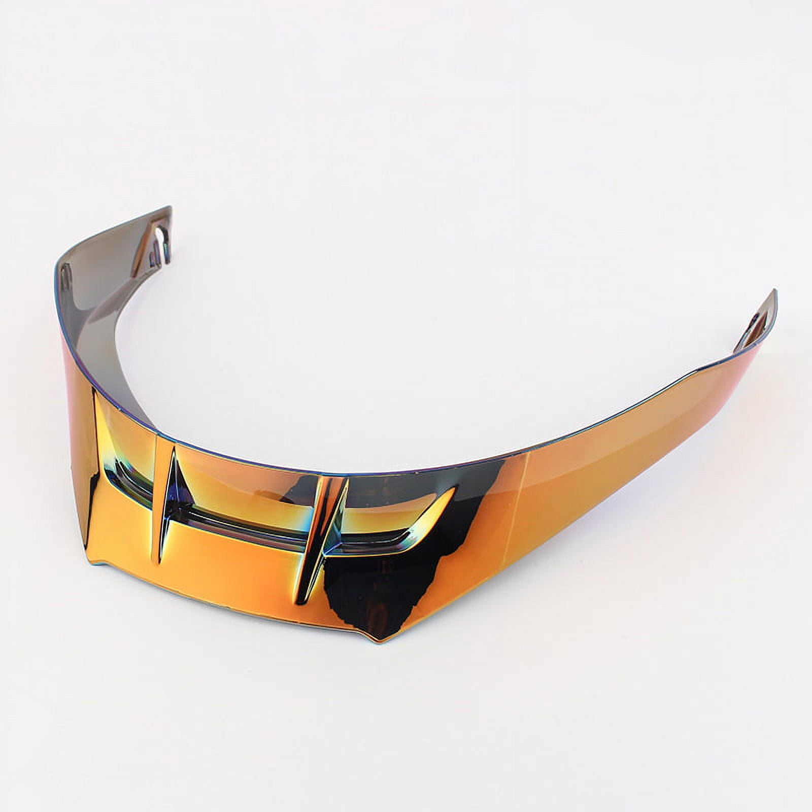 Motorcycle Helmet Spoiler & Spoiler Screw Helmet Rear Trim Big Tail ...