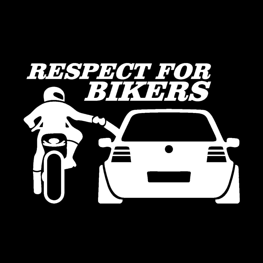 Motorcycle Helmet Sticker Bicycle 3D Respect Car Reflective Sticker ...
