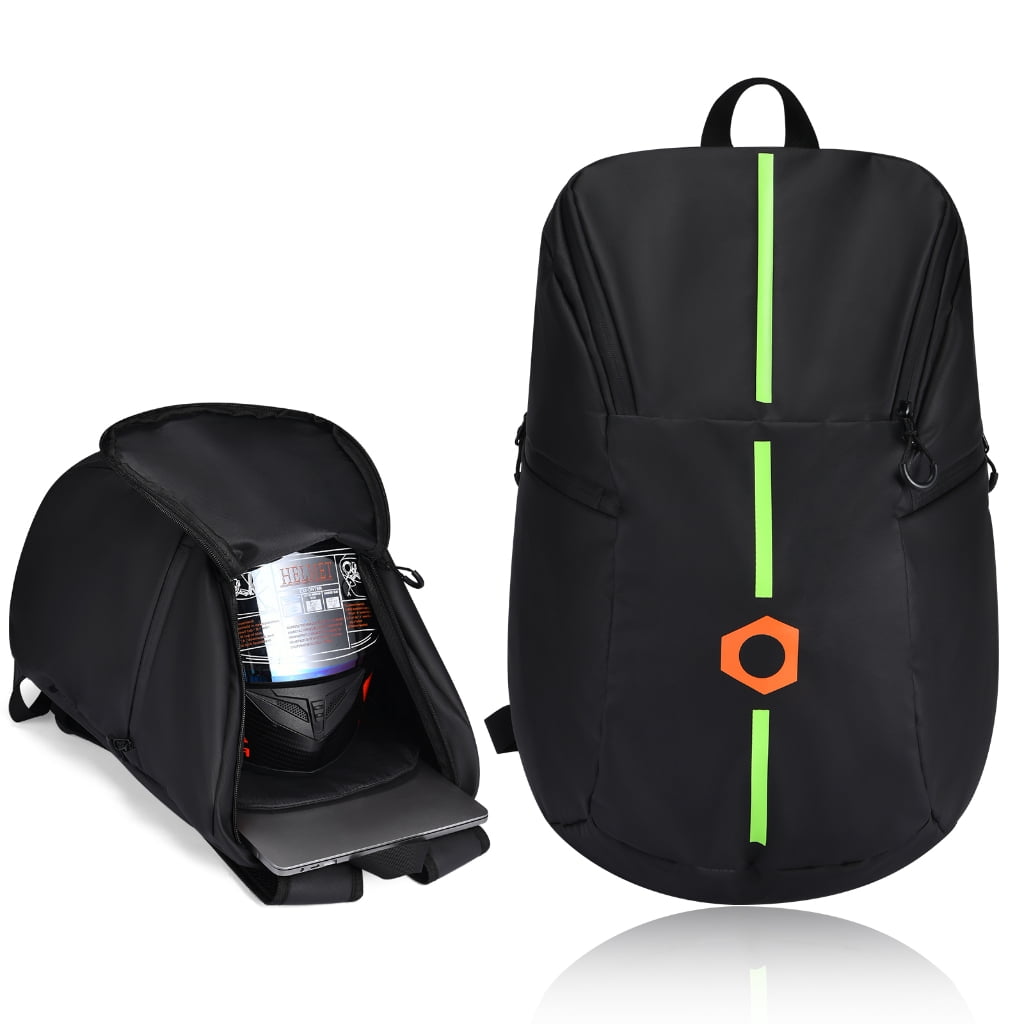 Motorcycle Helmets Backpack Large Capacity Helmets Pack Holder Bag for ...