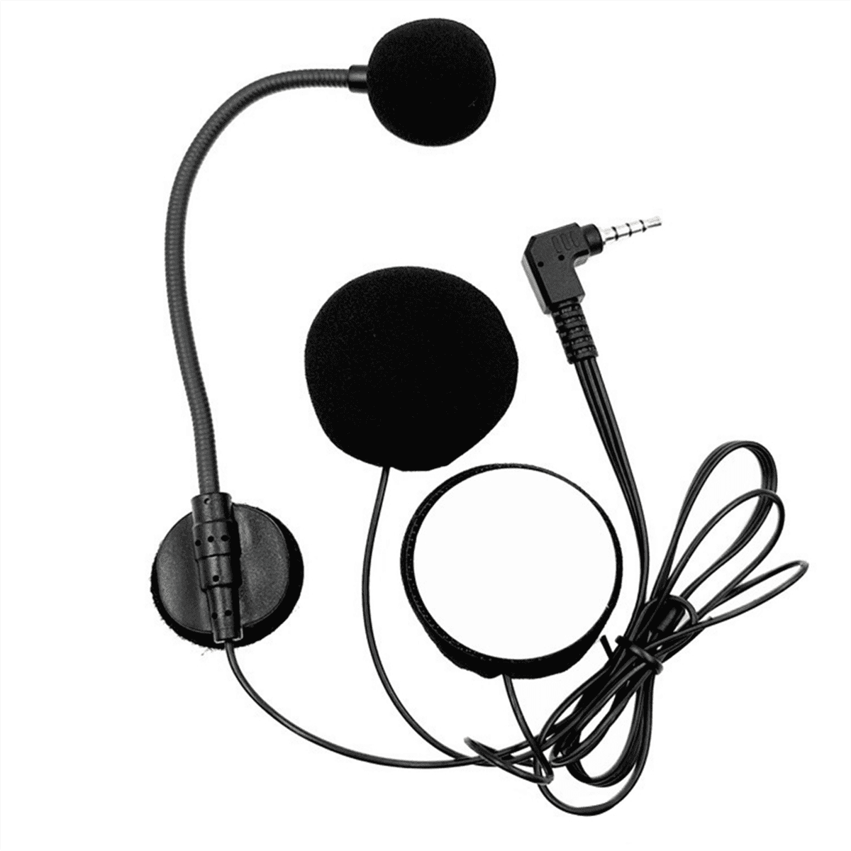Motorcycle Helmets Intercom Mic Headset 2 Speakers 32Ω Microphone for ...