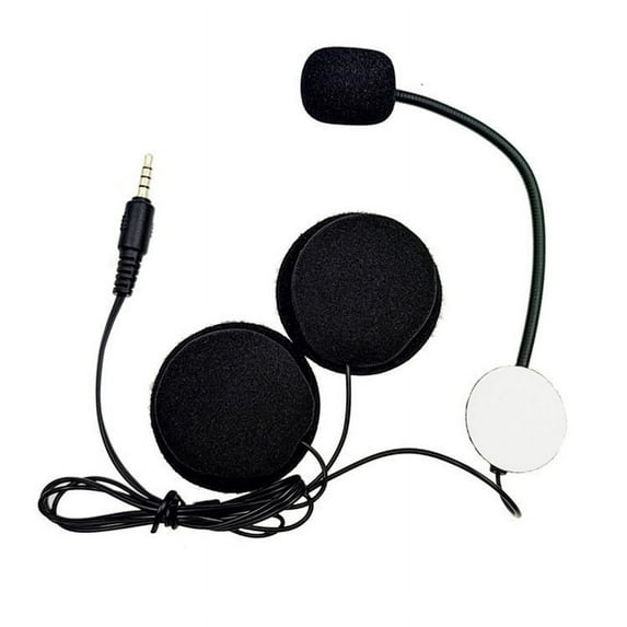 Motorcycle Helmets Intercom Mic Headset 2 Speakers 32Ω Microphone for ...