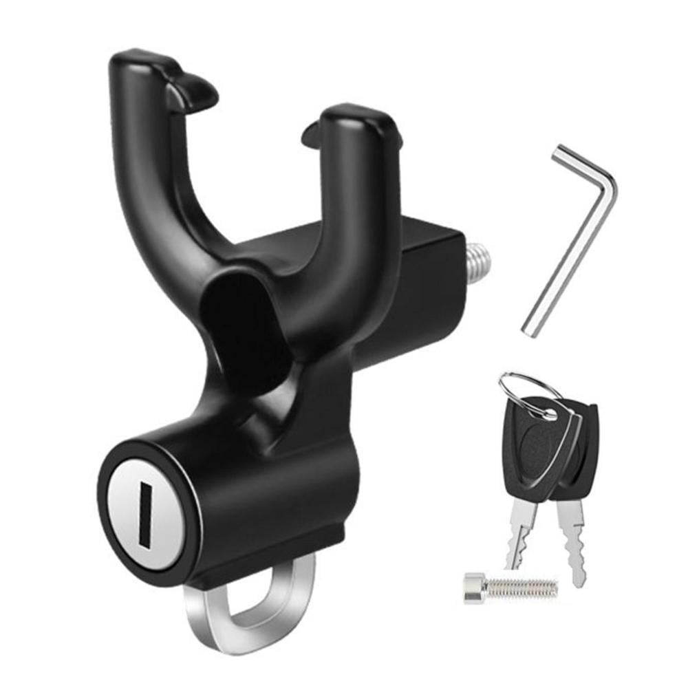 Motorcycle Helmets Lock | Universal Aluminum Alloy Motorbike Bike ...