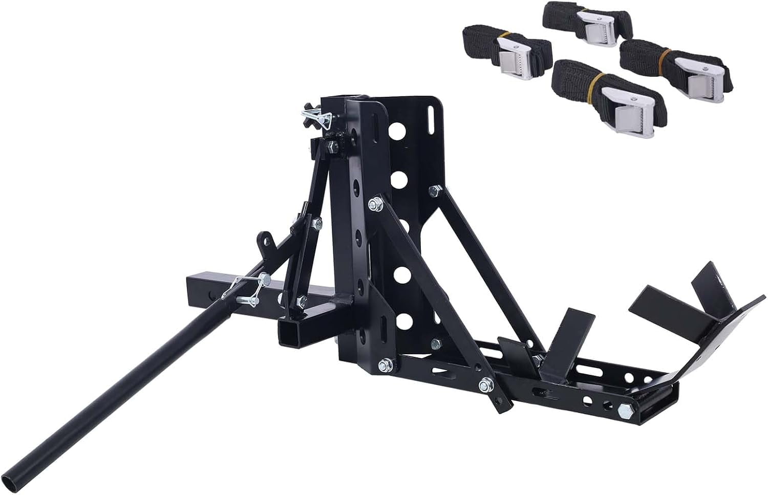 Motorcycle Hitch Carrier 800LBS, Heavy Duty Steel Motorcycle Hitch ...