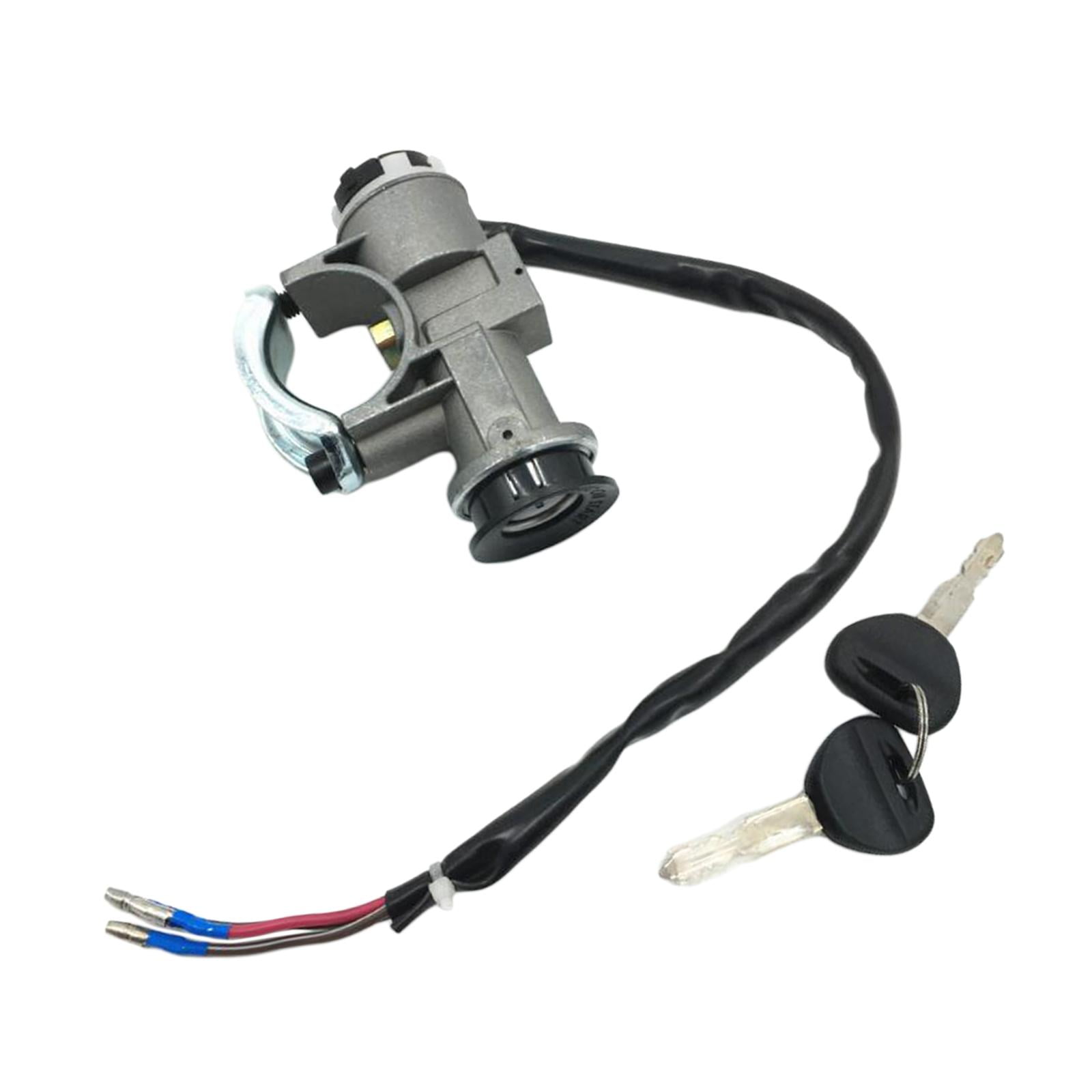 Motorcycle Ignition Switch Key, 3 Wires Ignition Switch for HS400 ...