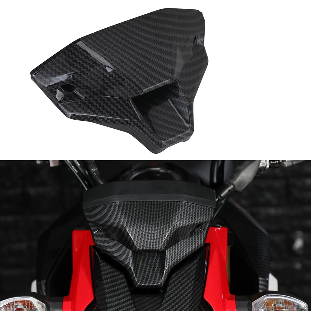 Motorcycle Imitation Carbon Fiber PP Fender Cover Front Rear Side Cover ...