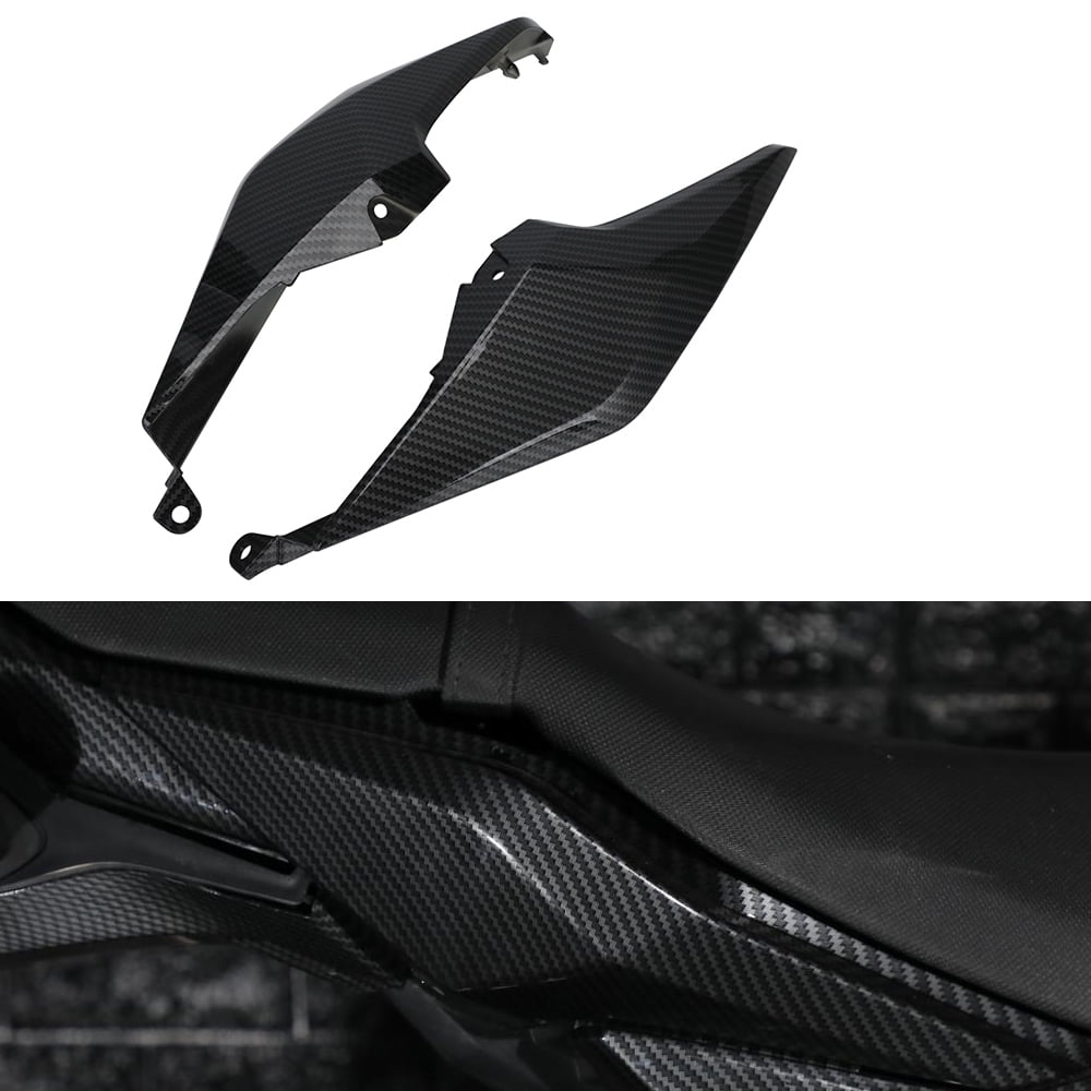 Motorcycle Imitation Carbon Fiber PP Fender Cover Front Rear Side Cover ...