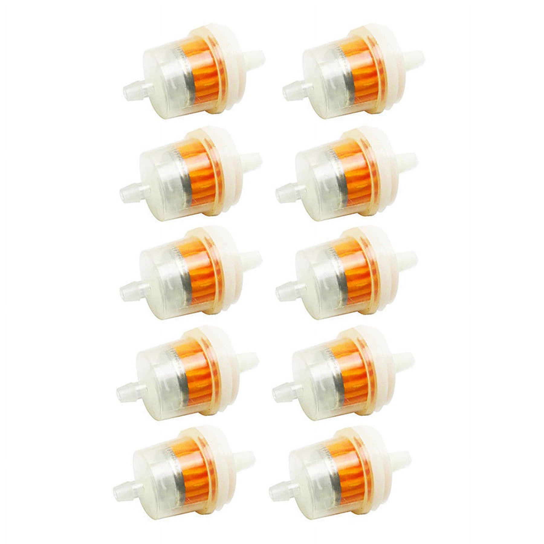 Motorcycle Inline Gas Fuel Filter 1/4" 6mm 7mm Engine For Honda ...