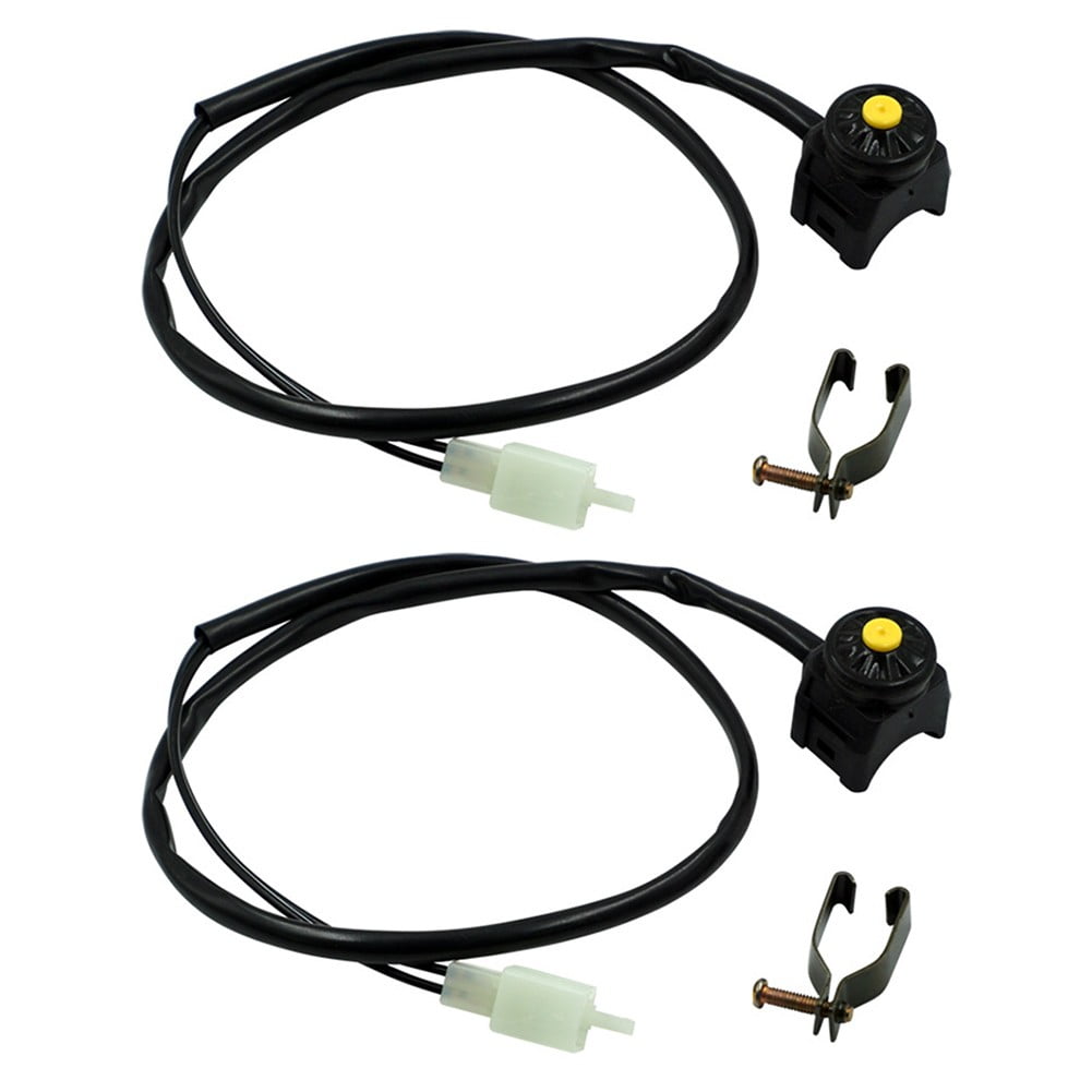 Motorcycle KILL SWITCH Push Button Starter Dirt Handlebar Switch - Walmart.com