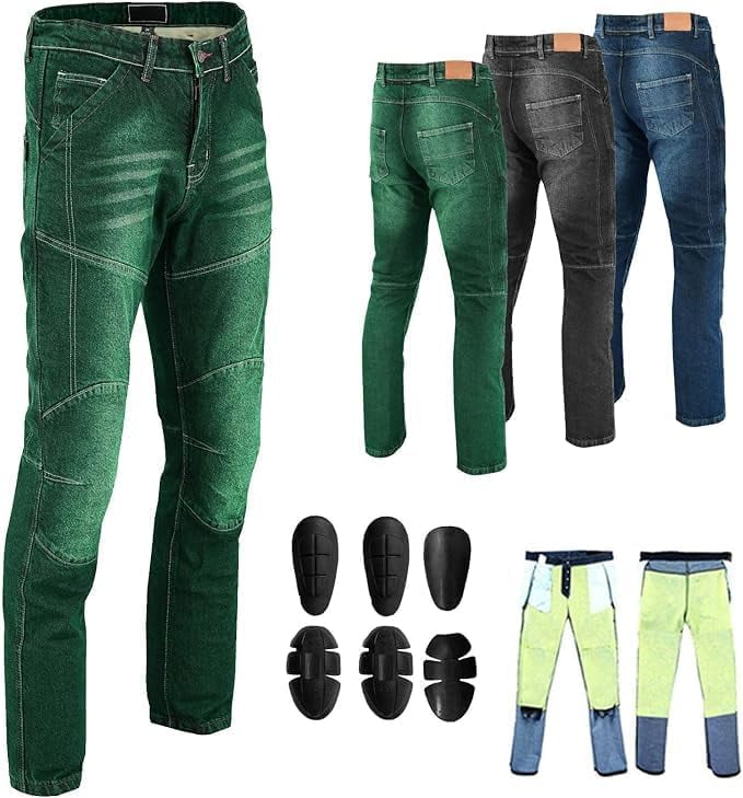 Motorcycle Kevlar Jeans ProtectiveMotorcycle Denim Jeans Pants ...