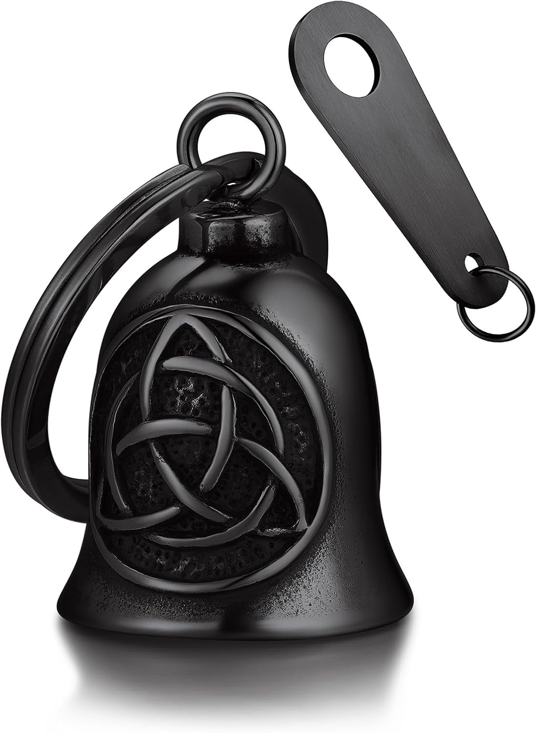 Motorcycle Keychain for Biker Stainless Steel Safe Driving Guardian ...