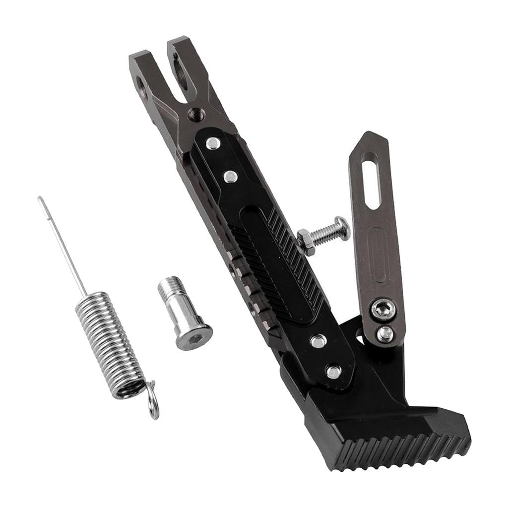 Motorcycle Kickstand, Adjustable Tripod Holder Universal Aluminum Motor ...