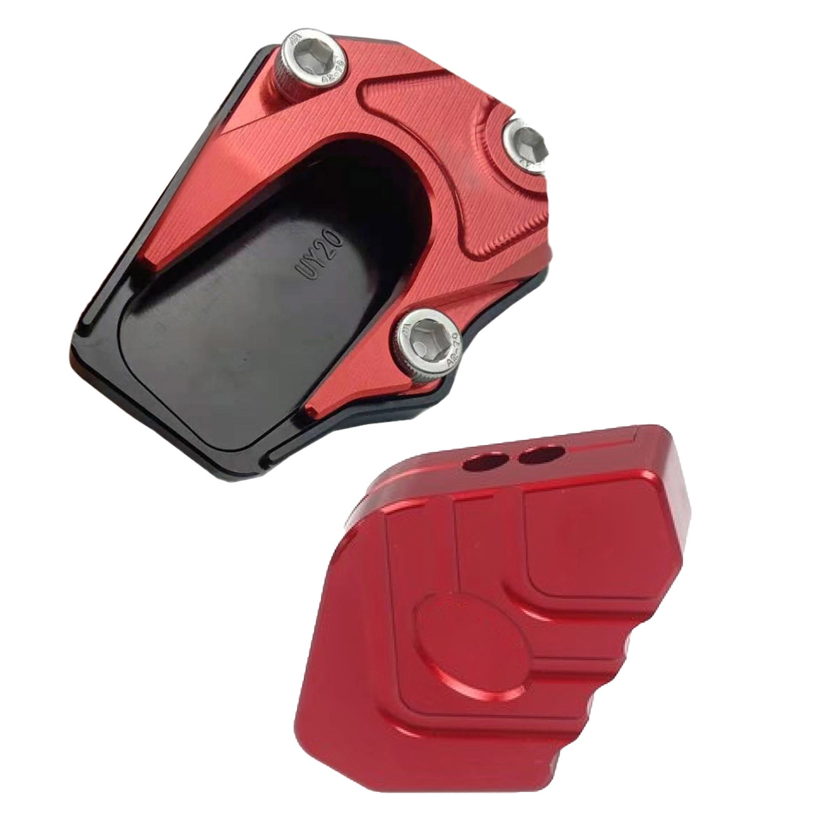 Motorcycle Kickstand Pad Tipping On Soft Ground Motorcycle Kickstand ...
