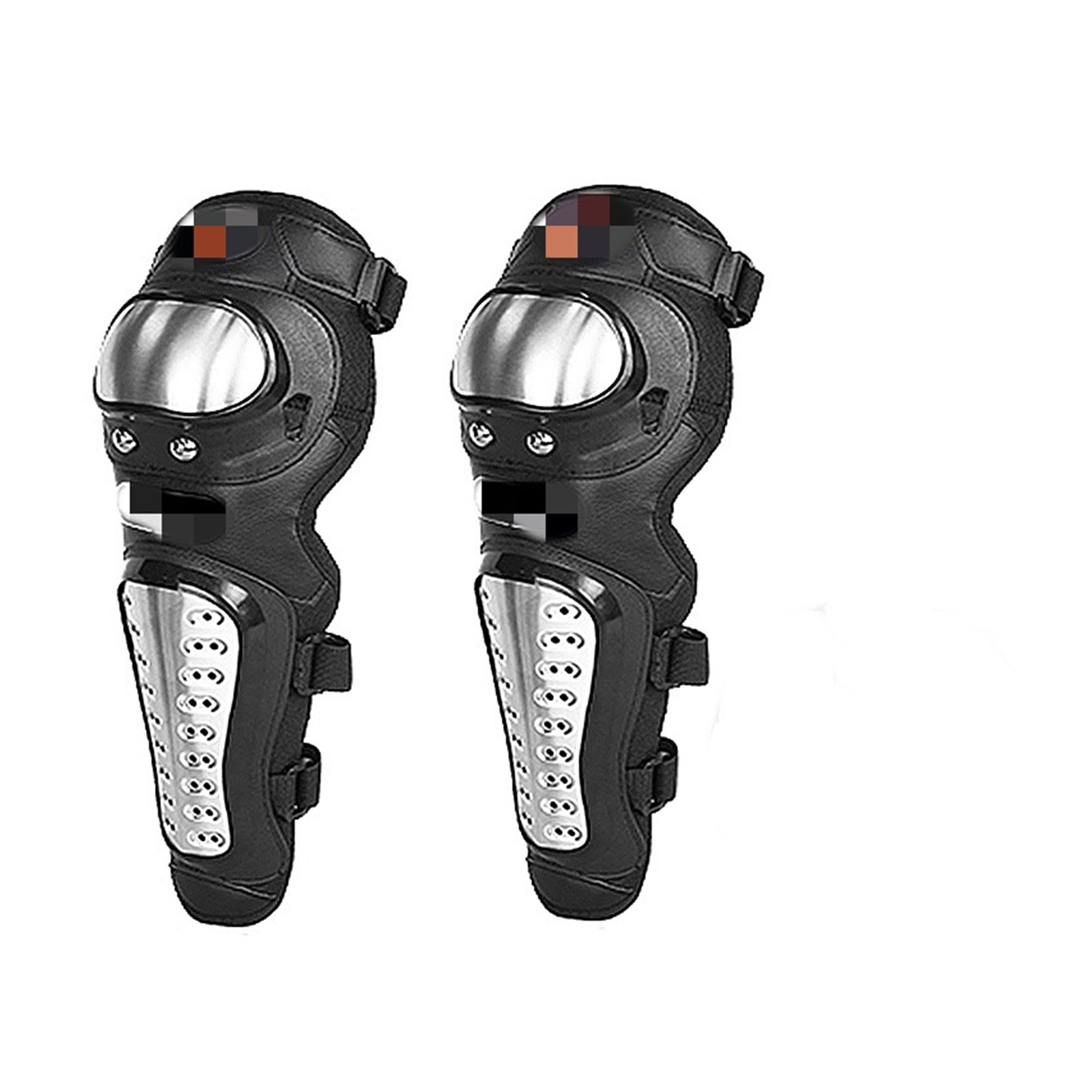 Motorcycle Kit Knee & Elbow Protector Shield Pads Stainless Pads Racing ...
