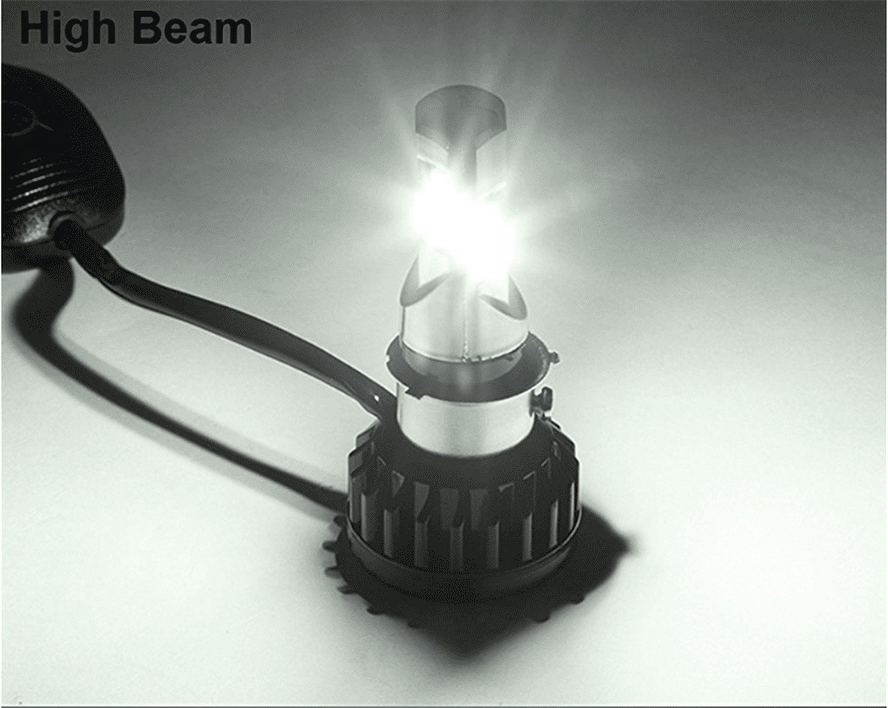 Motorcycle LED Headlight Bulb H4 HS1 BA20D P15D H6 3500LM 35W Hi/Lo ...