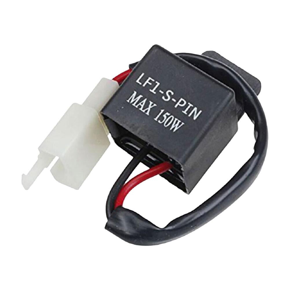 Motorcycle LED Indicator Relay 2 Pin 12V Flasher RelayLoad S6F4 New ...