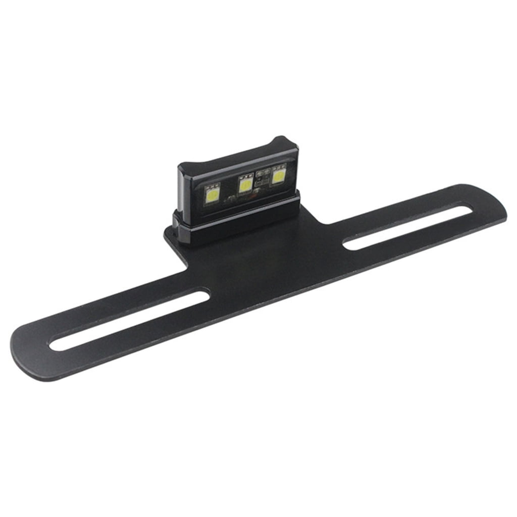 Motorcycle LED Rear Light with Plate Lamp 12V Versatile 12V LED ...