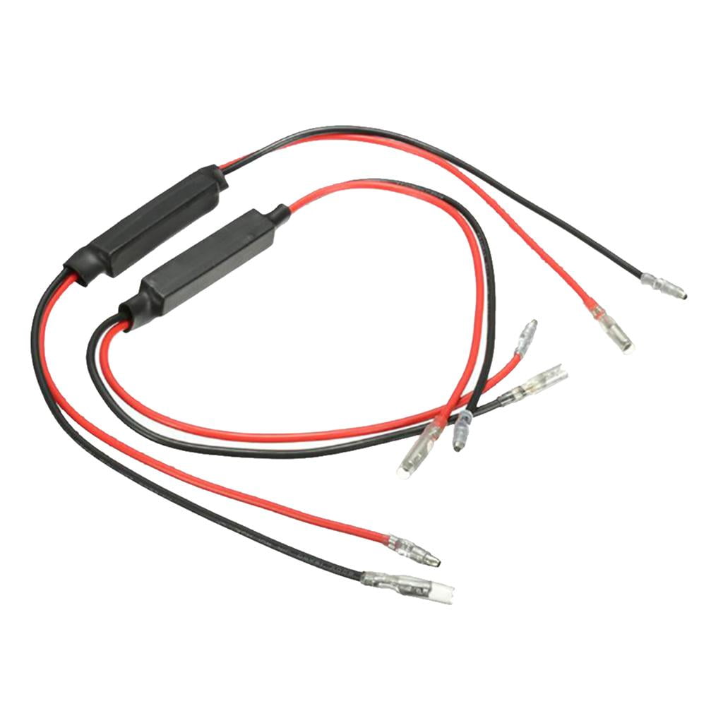 Motorcycle LED Signal Indicator Flasher Relay s 21W Double Sided Wire A ...