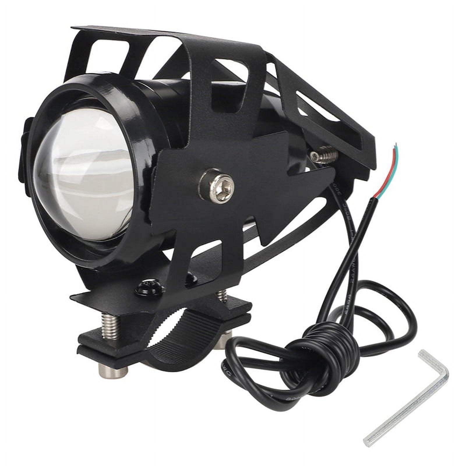 Motorcycle LED Spotlights Electric Car Scooter External Headlights ...