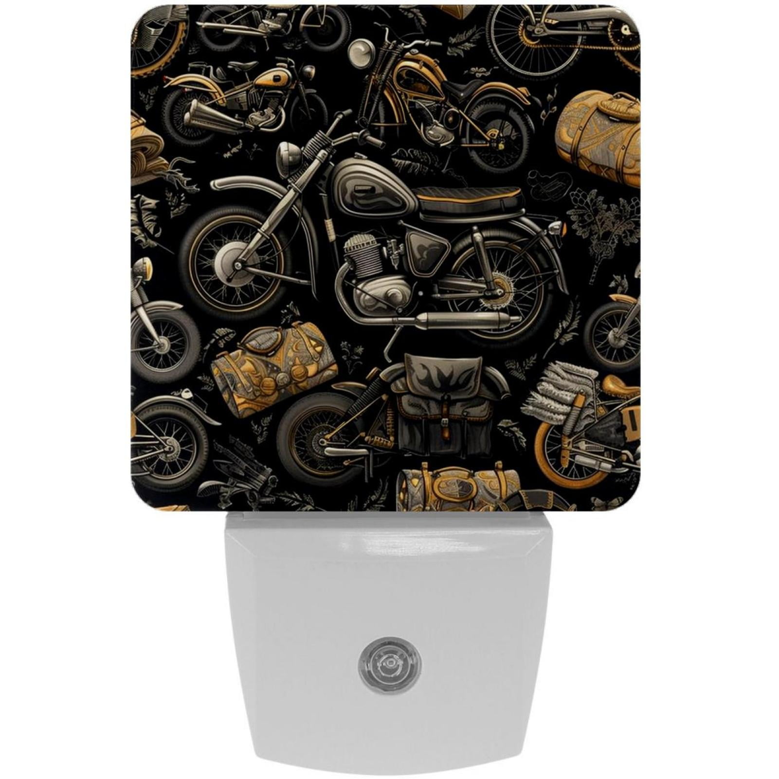 Motorcycle LED Square Night Lights - Compact and Multifunctional ...