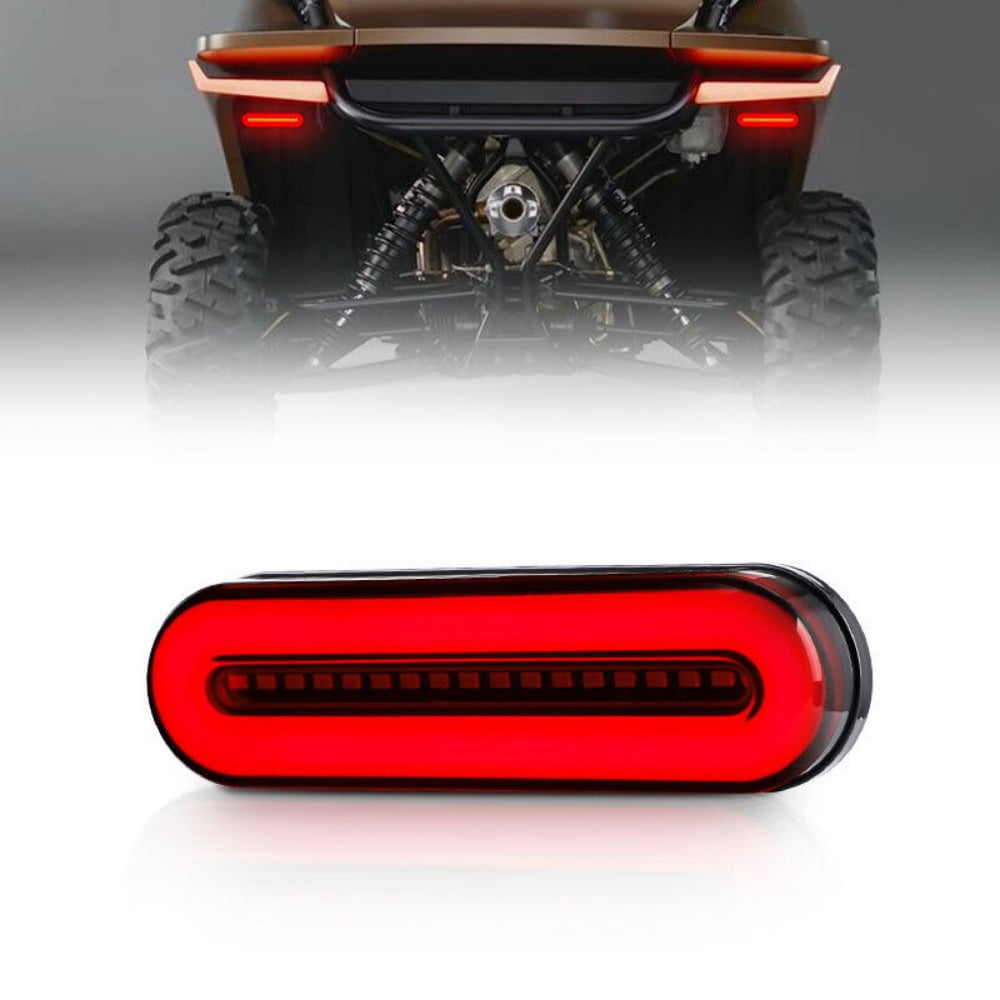 Motorcycle LED Tail Light Bar Brake Stop Turn Signal Running Lamp ATV ...
