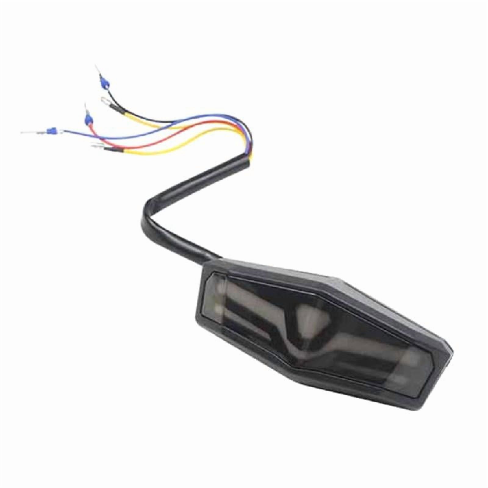 Motorcycle LED Tail Light Unit with Turn & Plate Light Simple Install ...