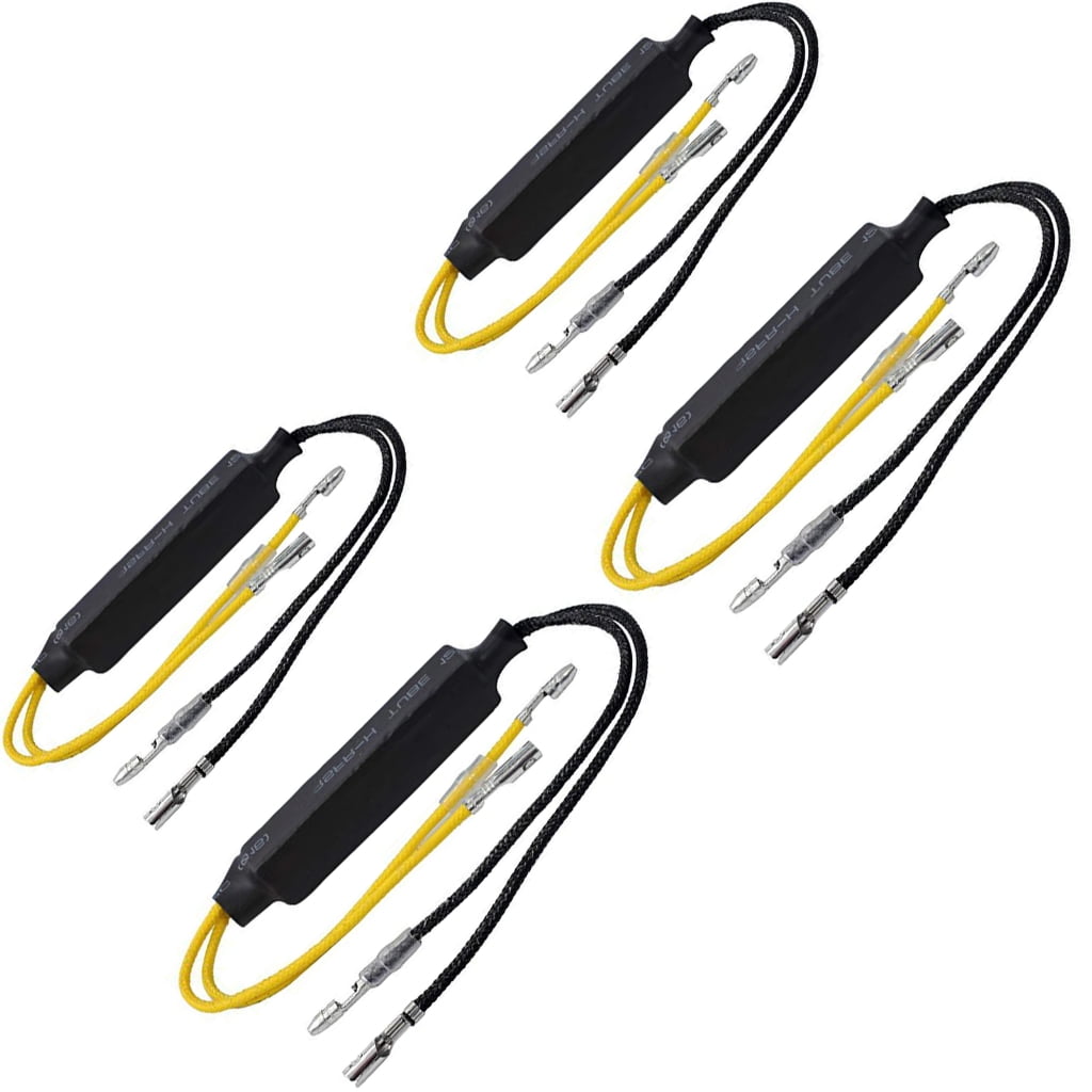 Motorcycle LED Turn Signals Load Resistors 4 Piece Set Solve Rapid ...