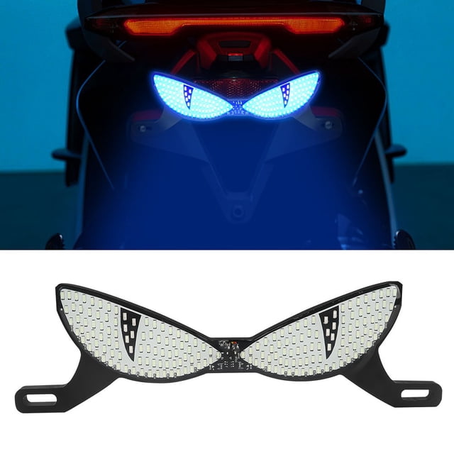 Motorcycle LED license plate light flashing light motorcycle modified ...