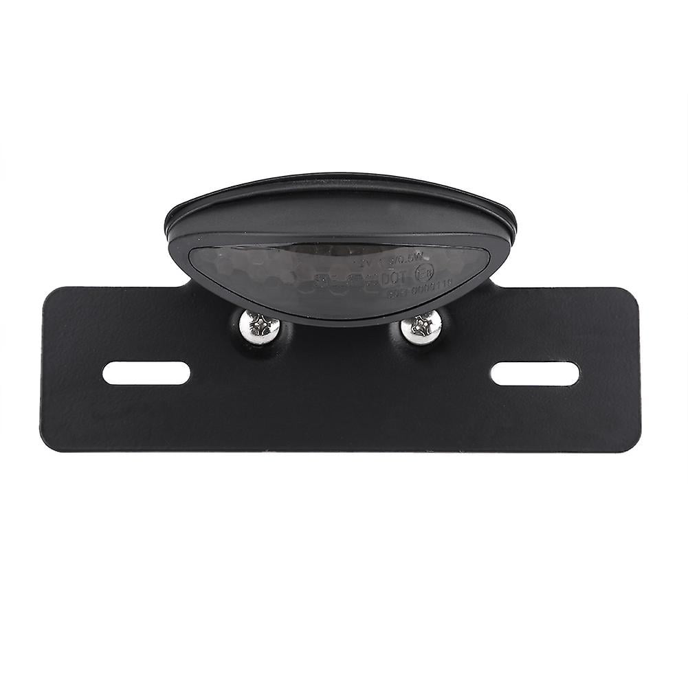 Motorcycle Led Rear Brake Tail Light Stop License Plate Lights For Cafe ...