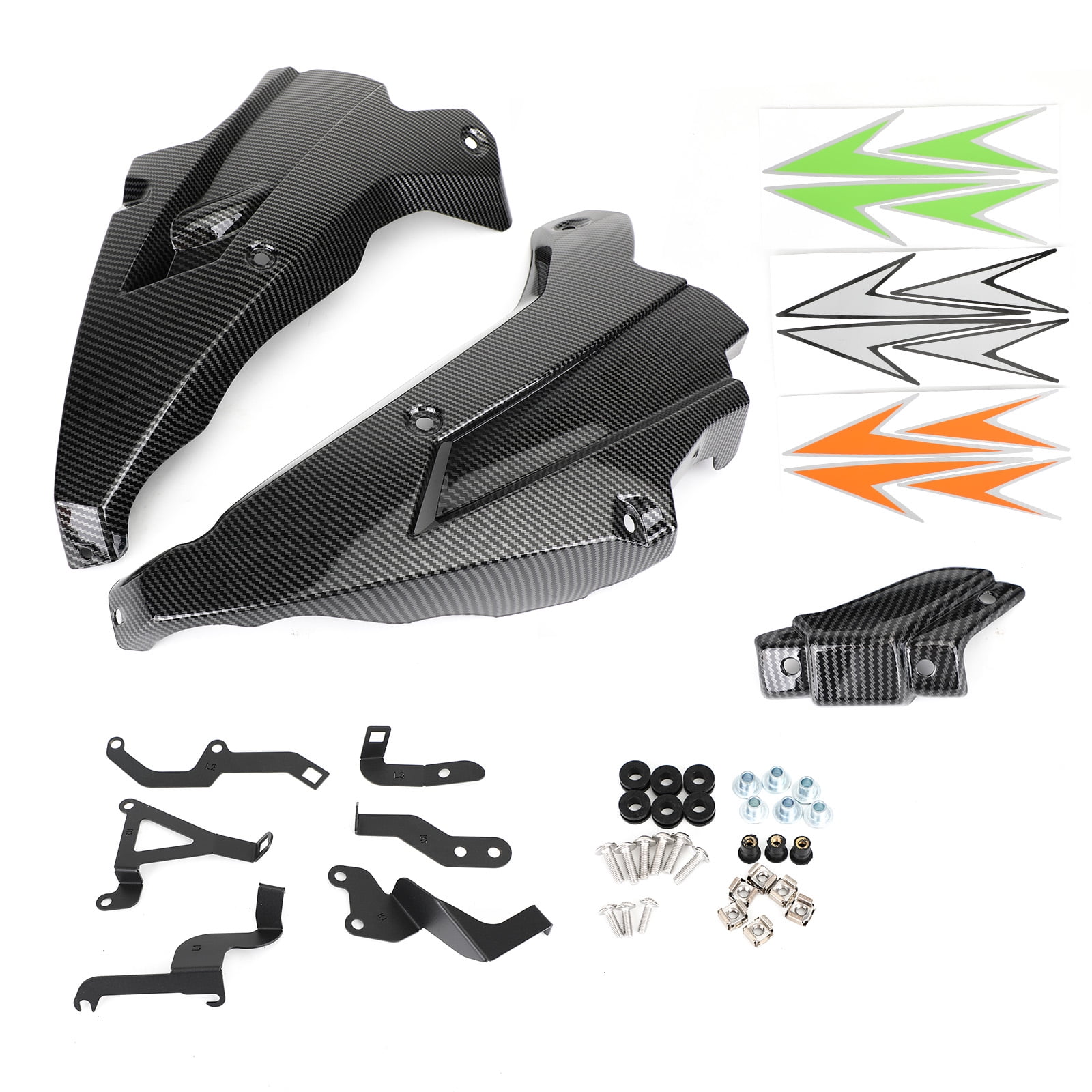 Motorcycle Left&Right Frame Side Cover Guard Fairing fit for Kawasaki ...