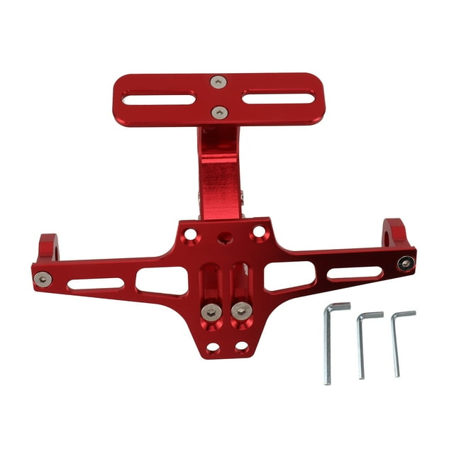 Motorcycle License Plate Bracket CNC Aluminium Alloy Universal ...