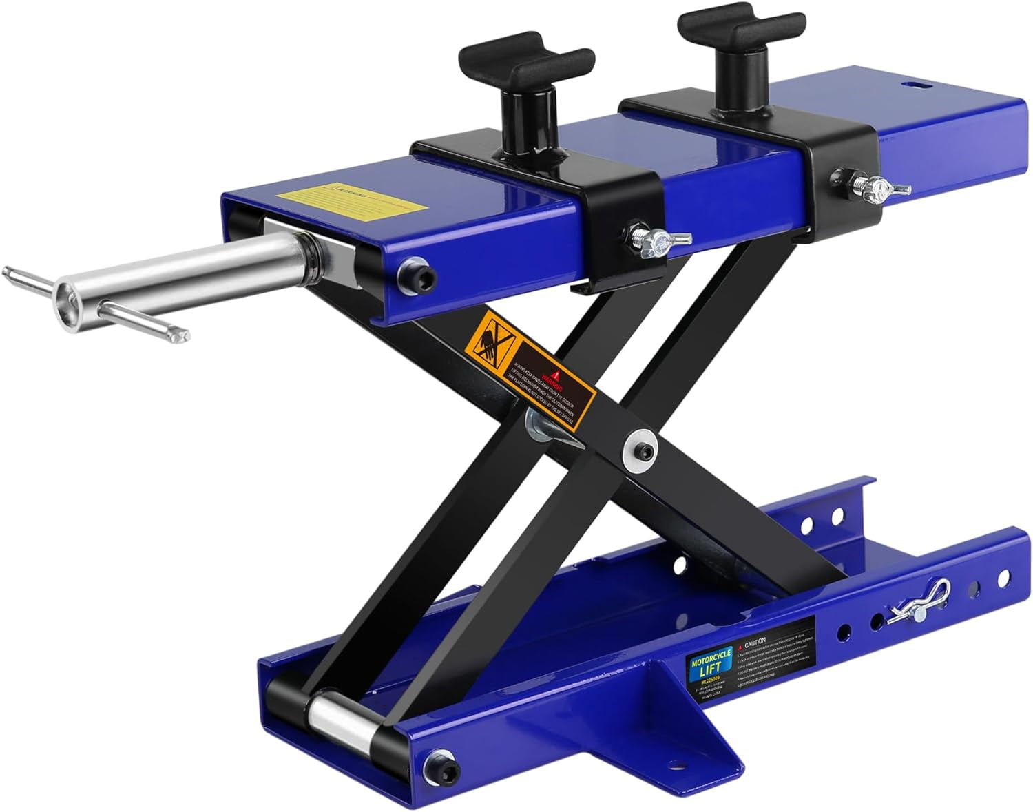 Motorcycle Lift - 1100 LBS Motorcycle Scissor Lift Jack Table with ...