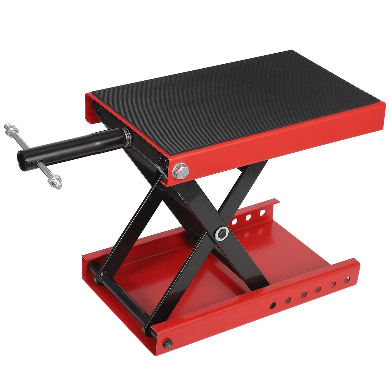 Motorcycle Lift, 1100 lb Stand Lift Jack Table with Rise from 4.7" to ...