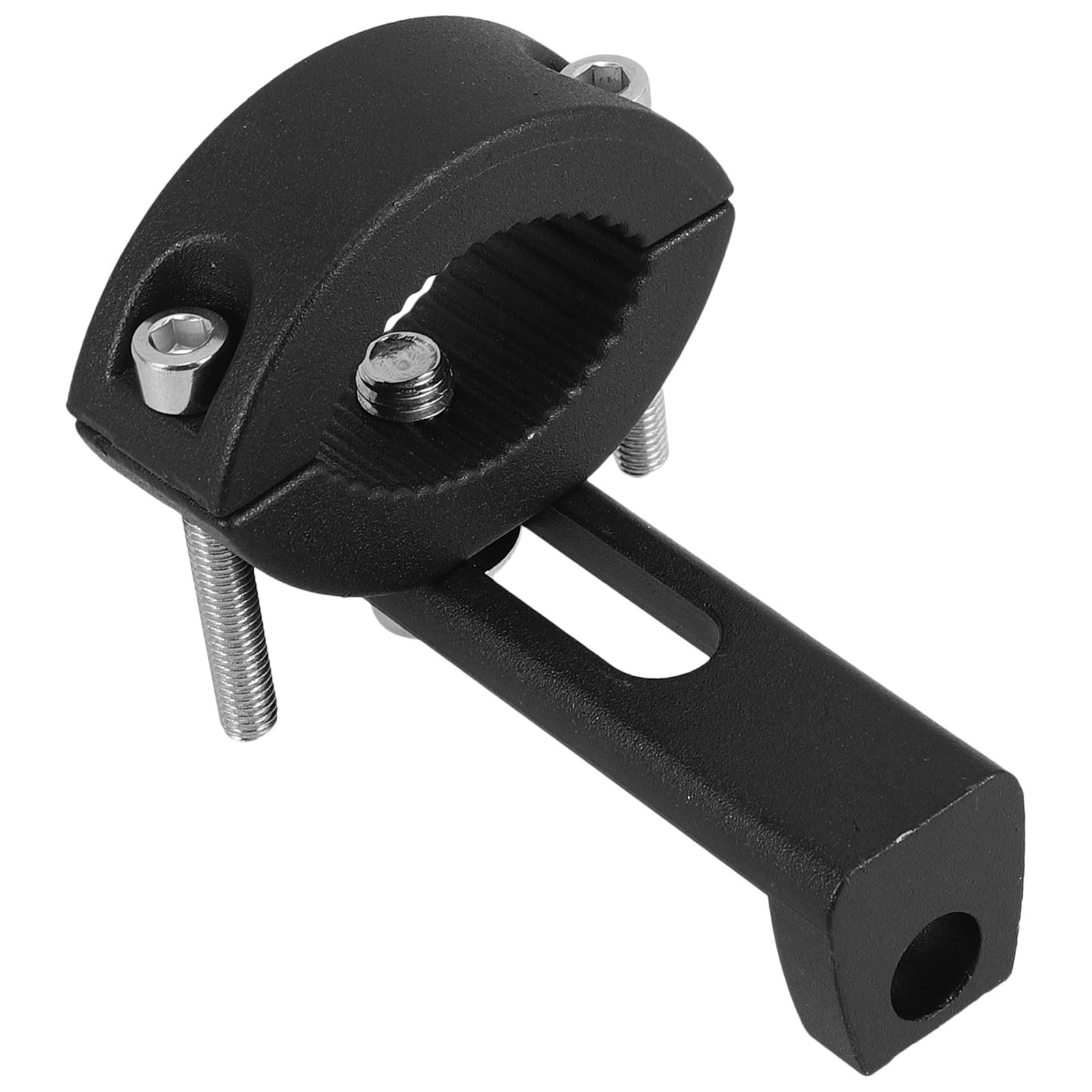 HEMOTON Black Aluminum Alloy LED Light Mounting Bracket for Motorcycle ...