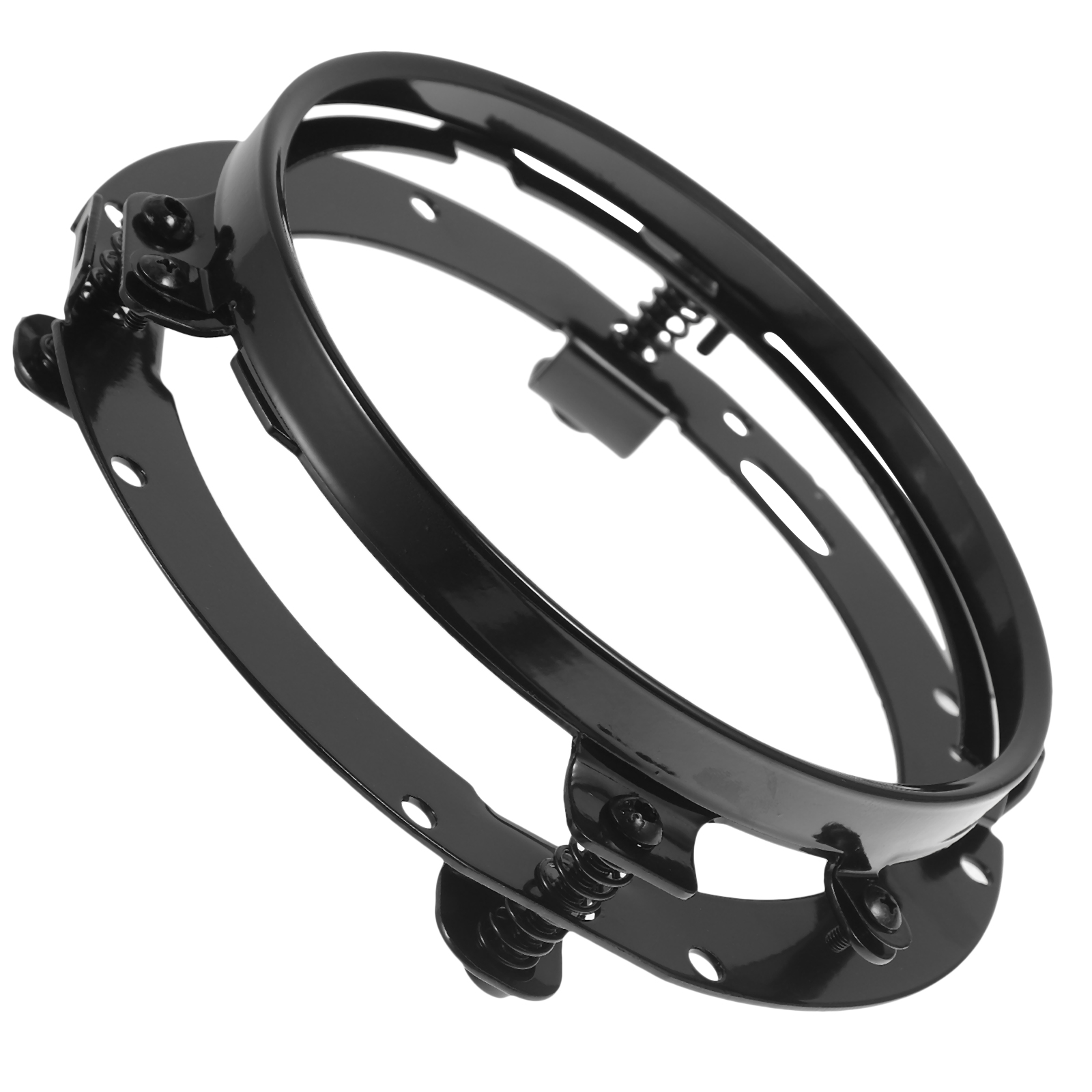 Phenofice Black Stainless Steel Motorcycle Headlight Bracket Easy to ...