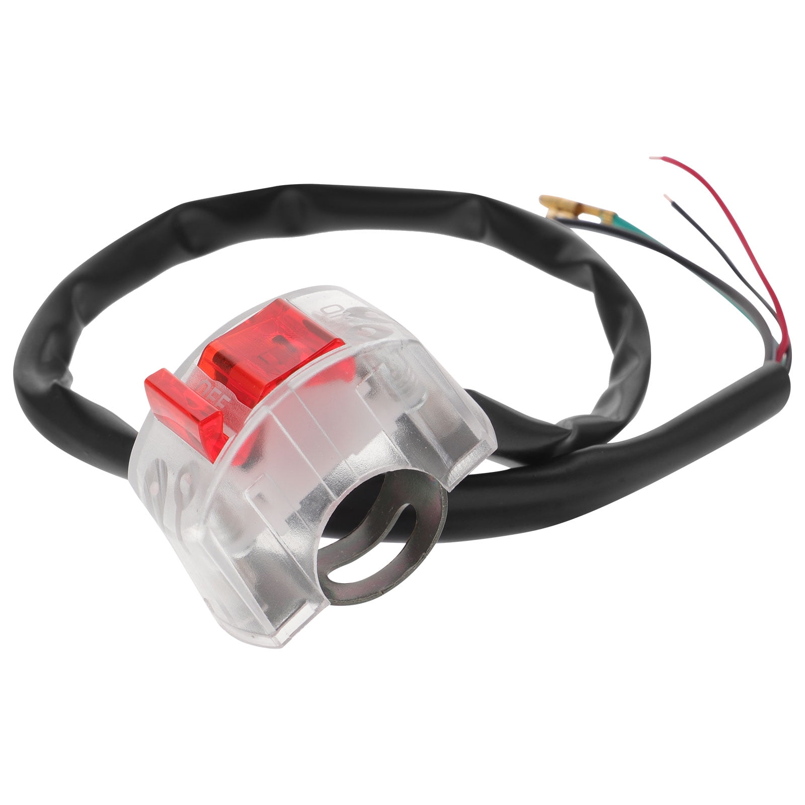 NIAIZEK Motorcycle Handlebar Button Switch White 1Pack 20.1X1.6X1.0In ...