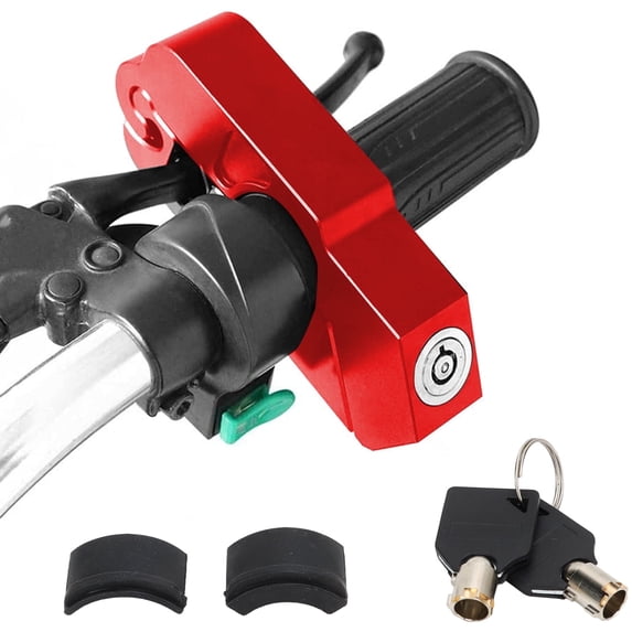Motorcycle Lock, Motorcycle Handlebar Grip Lock Anti-Theft Bike ...