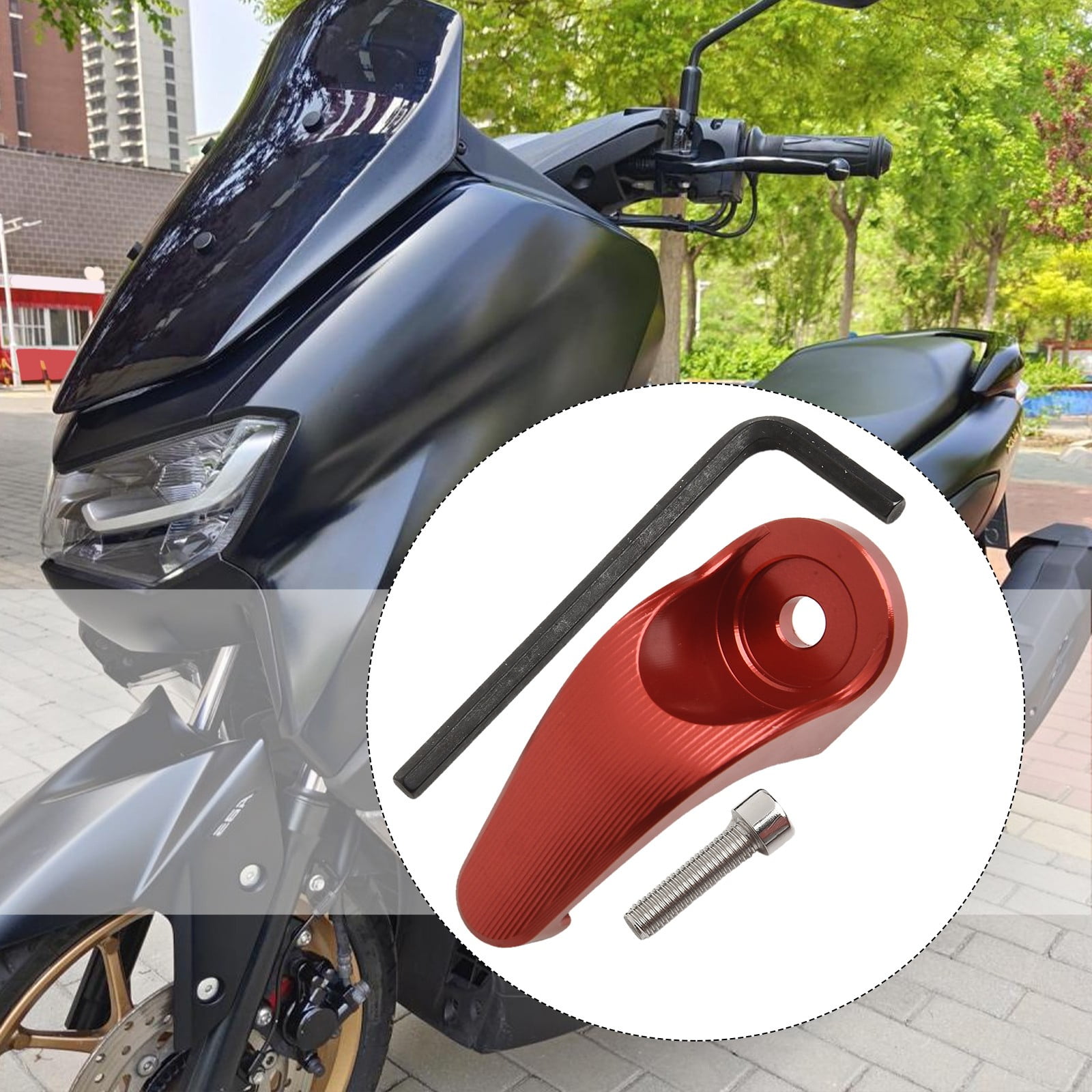 Motorcycle Luggage Hook Bag Hanger Grip Helmet Holder For XMAX 400 300 ...