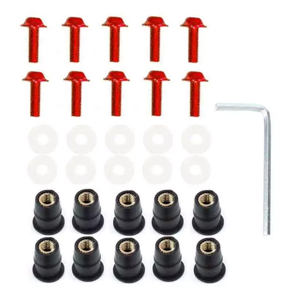 Motorcycle Maintenance M5x16mm Screws Set Fitment High-quality ...